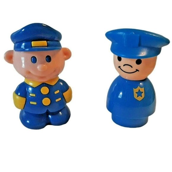 Fisher-Price | Toys | 2 Little People Police Officers Chunky Figures ...